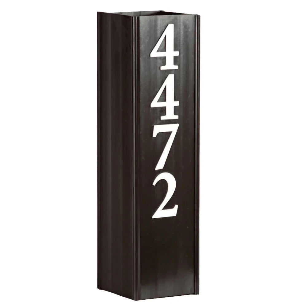 Post Shields XL, 6x6 w/ Mailbox Numbers 5.5" x 5.5" – Post Shields, Inc